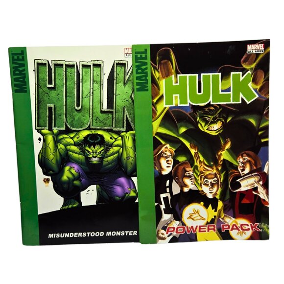 Marvel | Art | Marvel Comics Hulk Misunderstood Monster Power Pack ...